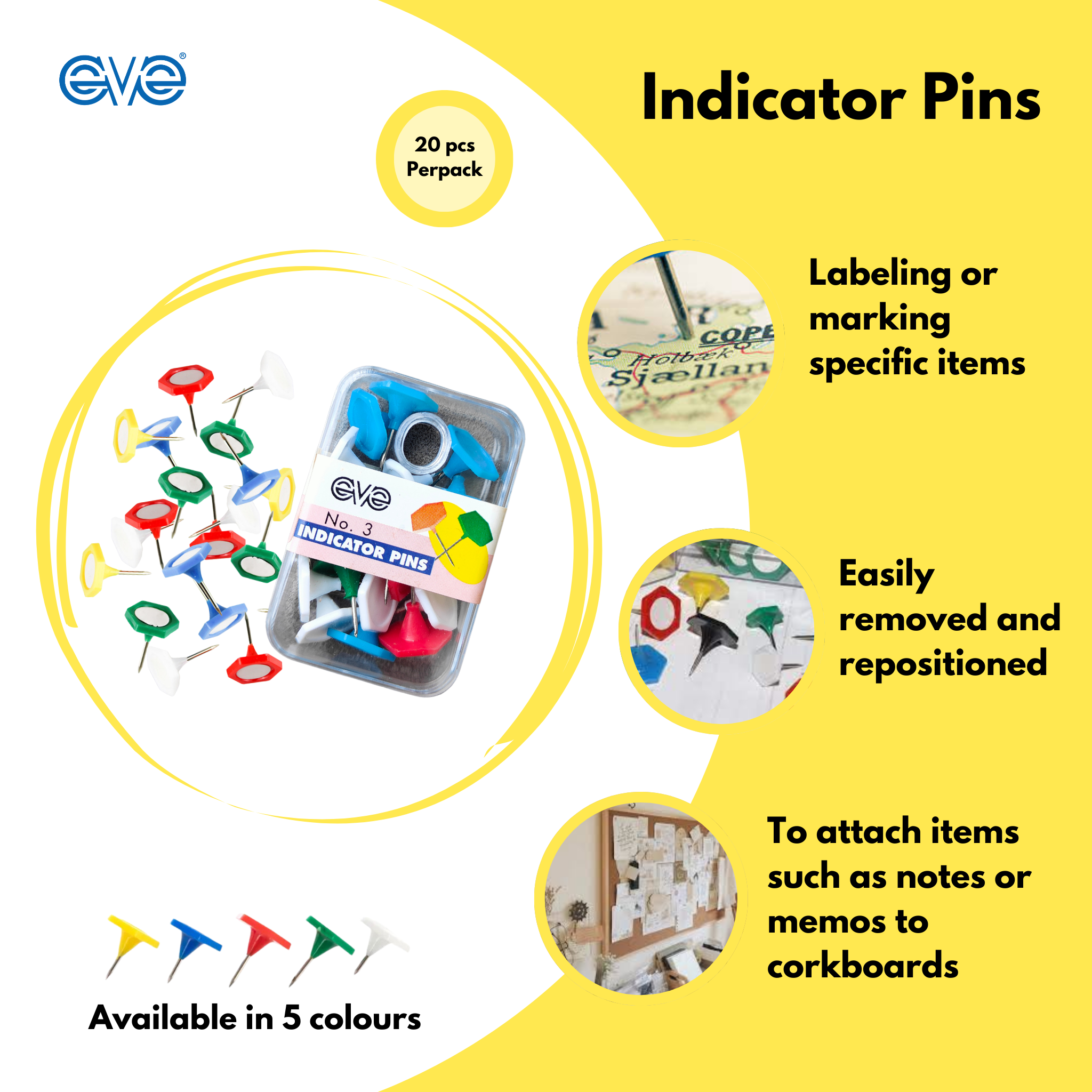 Eve Marketing - Indicator Pins